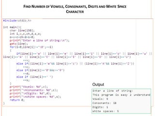string in C | PPTX | Programming Languages | Computing