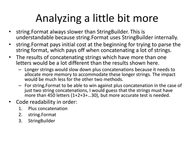 C String Concatenations In Unity Updated 2014711 Ppt 1858