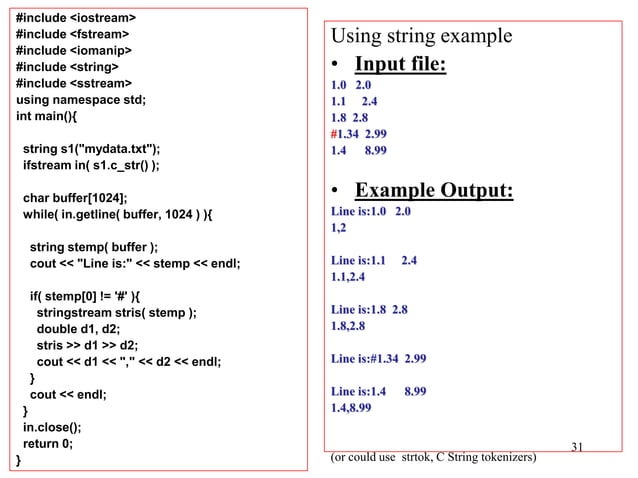 C++ Strings.ppt