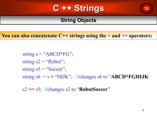 C++ Strings.ppt
