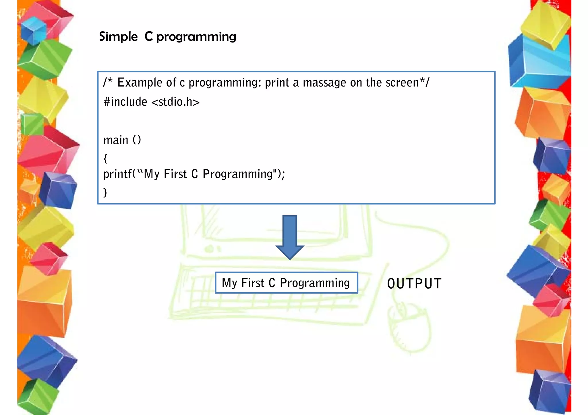 C structure & algorithm | PPT