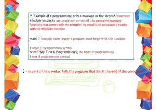 C structure & algorithm | PDF