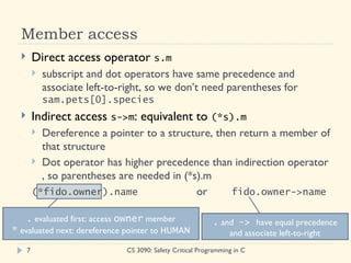C Structures And Unions | PPT | Programming Languages | Computing