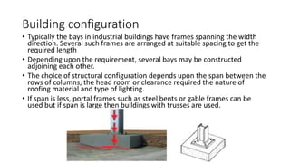Construction Techniques Of framed Industrial Building by Shabaz Khan | PPT