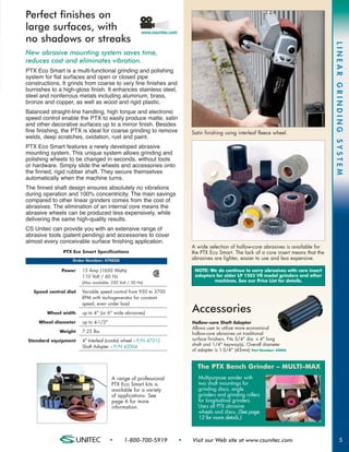 CS Unitec's Catalog of Surface Finishing Tools and Accessories | PDF