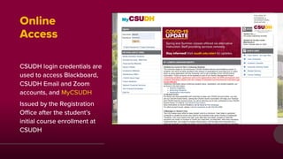 CSUDH Community College Teaching Certificate: Info Guide | PPT