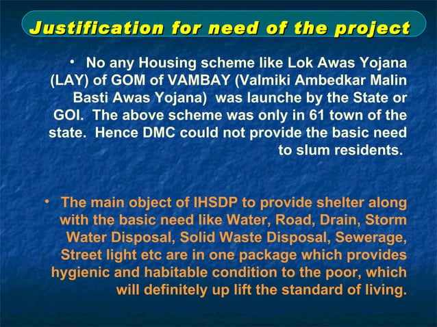 A Slum Redevelopment Project | PPT