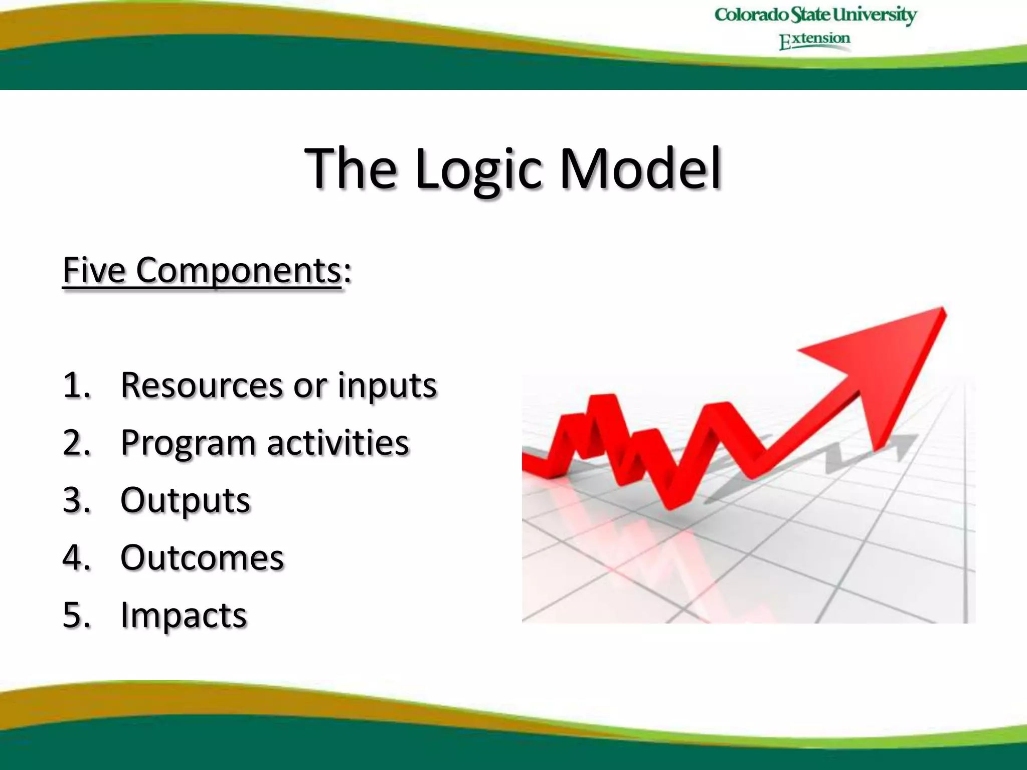CSU Extension, Engagement and the Logic model | PPTX