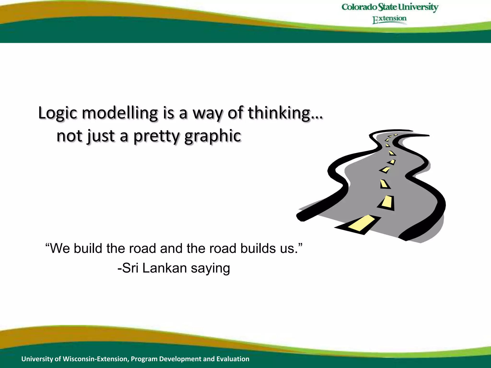 CSU Extension, Engagement and the Logic model | PPTX