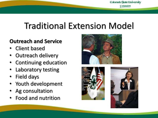 CSU Extension, Engagement and the Logic model | PPTX