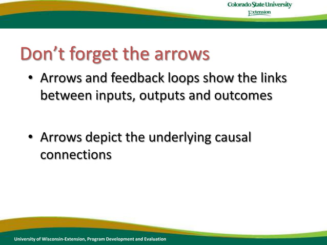 CSU Extension, Engagement and the Logic model | PPTX