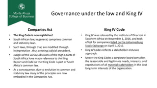 Board Governance, Stakeholder Focus and Integrated Reporting | PDF