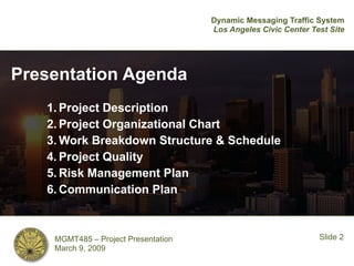 Csula Dms Power Point Presentation | PPSX