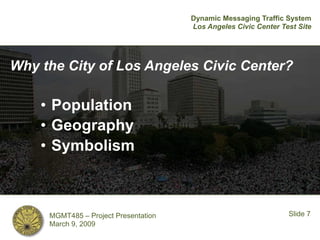 Csula Dms Power Point Presentation | PPSX