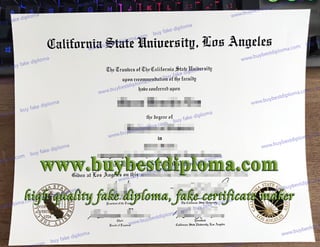 CSU Los Angeles diploma | PPT