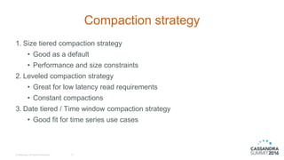 Cassandra Tuning - above and beyond | PPT