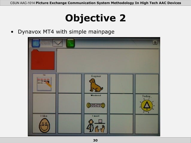 PECS Methodology in High Tech AAC | PPT | Parenting Babies and Toddlers ...