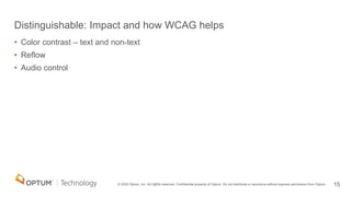 How WCAG helps people with cognitive impairments | PPTX