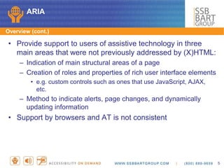 CSUN The ARIA Technology Stack Browsers and Screen Readers | PPT
