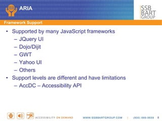 CSUN The ARIA Technology Stack Browsers and Screen Readers | PPT