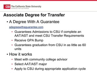 Csu presentation 2012 modified | PPT