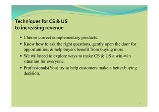 Cross Selling & Up Selling | PDF