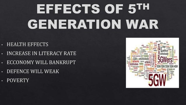 5 Generations of Wars | PPTX