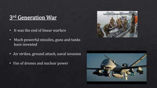 5 Generations of Wars | PPTX