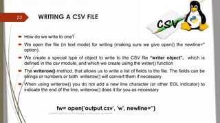 Csv python-project | PDF