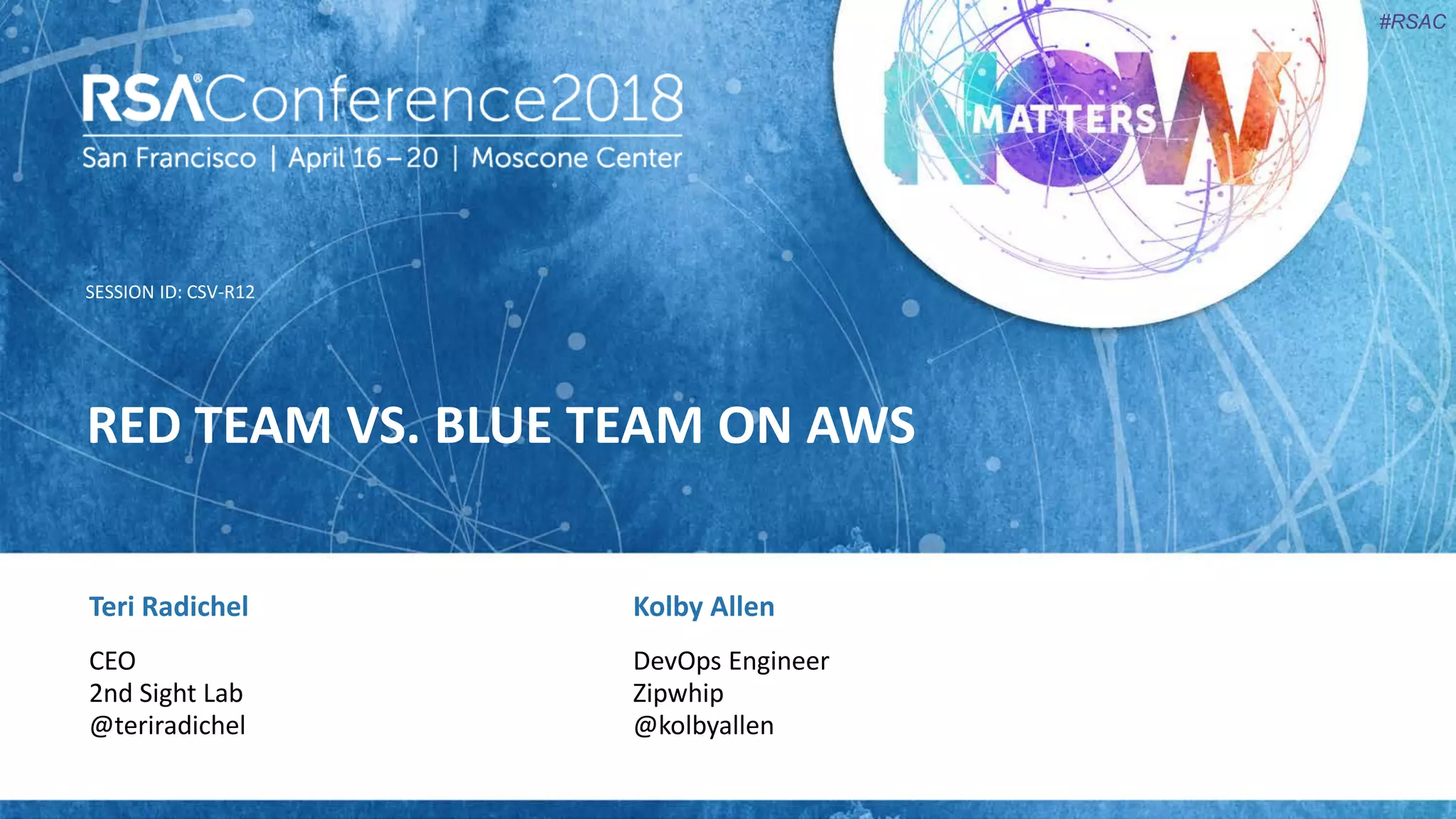 Red Team vs. Blue Team on AWS | PDF