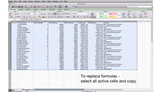 CSV and XLS Best Practices | PDF