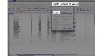 CSV and XLS Best Practices | PPT