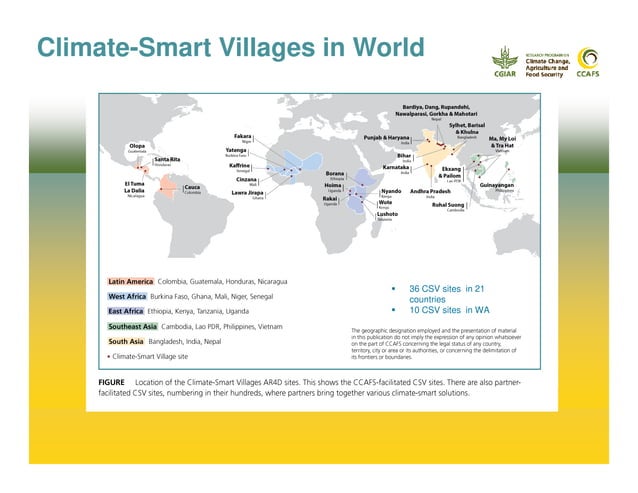 Climate-Smart Village approach in West Africa | PPT