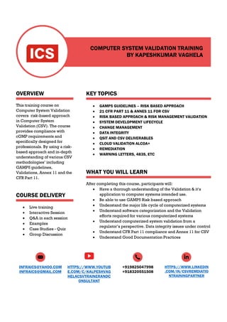 09 Days CSV Master Class | PDF