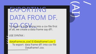 csv_file_by_deb_real[1].pptxurtyh6yg87ygh | PPT