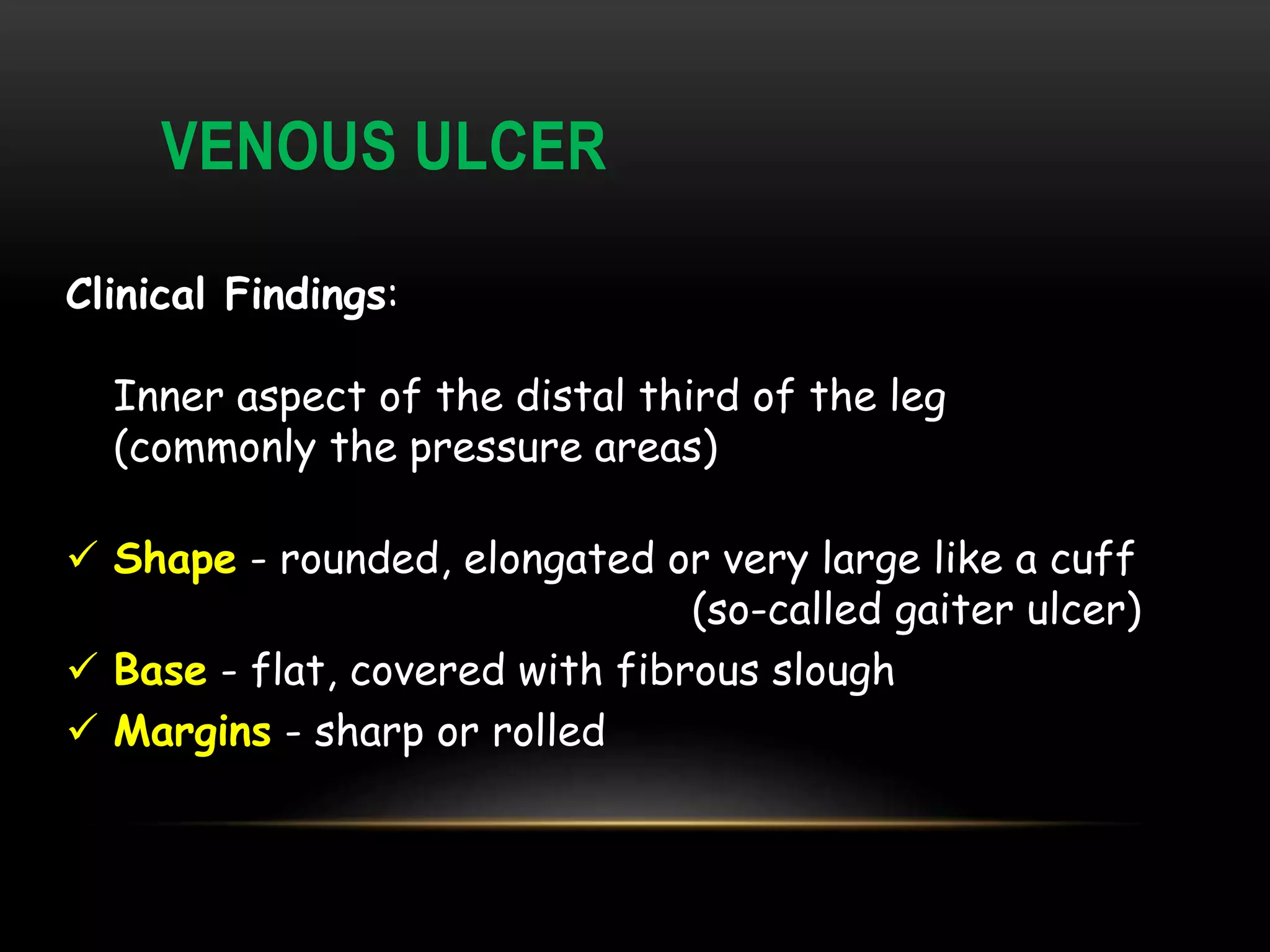 Chronic Superficial Venous insufficiency | PPTX