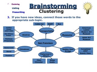 Brainstorming before presentation | PPT