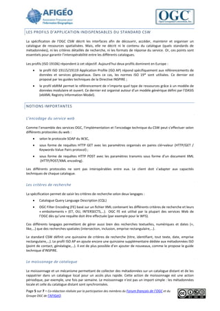 Catalogue Services for the Web (CSW) | PDF | Databases | Computer ...