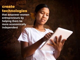 CSW60 The Role of Technology in Empowering Women | PPTX