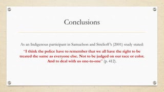 Individual and Community Predictors of Arrests in Canada: Evidence of ...