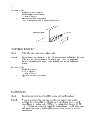 Cswip welding-inspection-notes-and-questions-1 | DOC