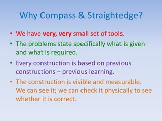 Compass+Straightedge with GeoGebra | PPTX