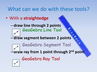Compass+Straightedge with GeoGebra | PPTX | Education