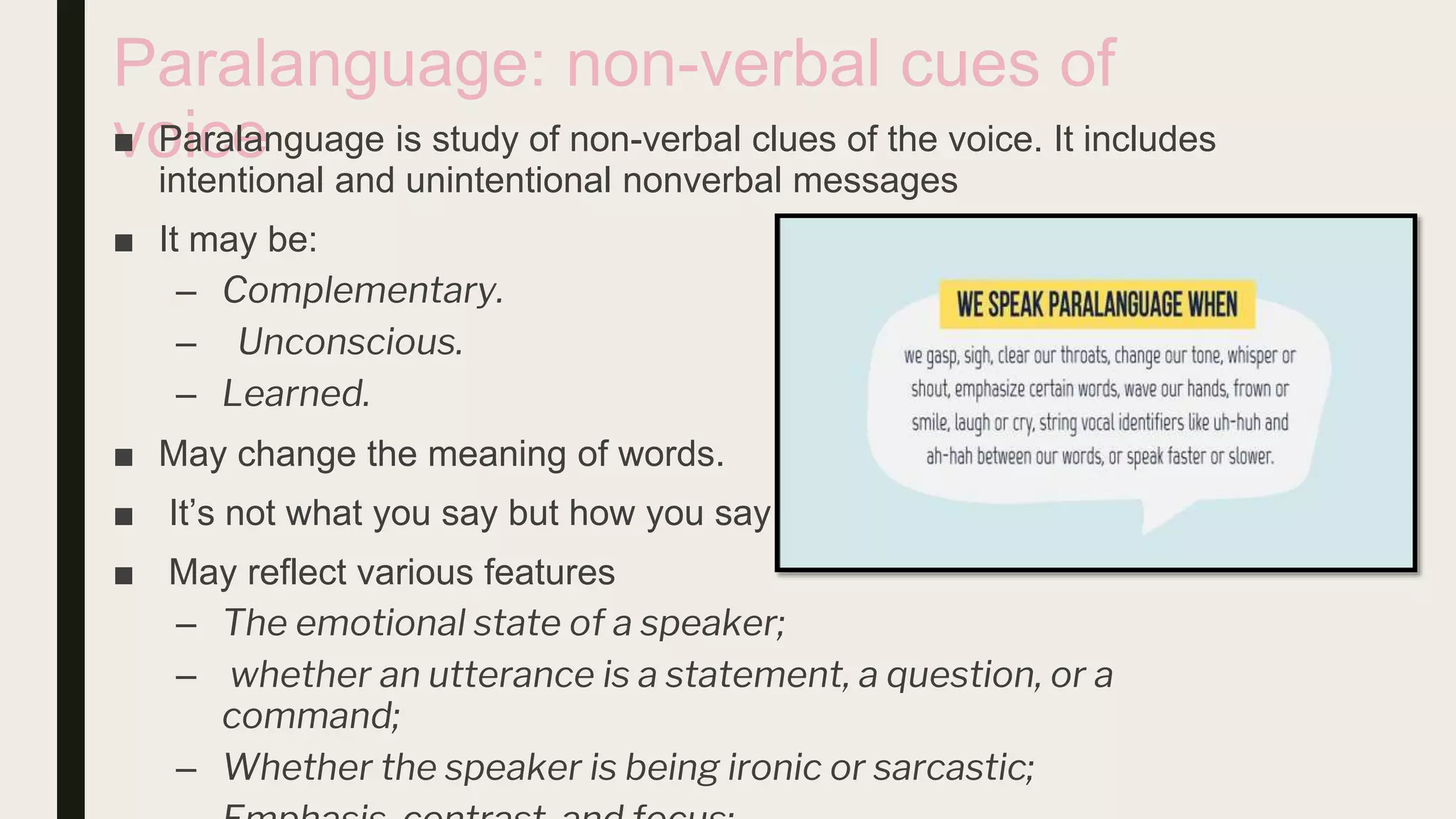 communication skills non verbal communication | PPTX