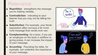 communication skills non verbal communication | PPTX