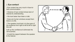 Eye Contact Communication Skills
