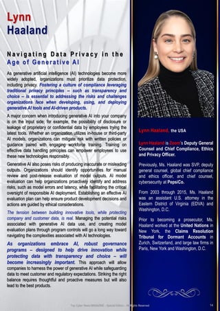 CSWY2023! Cybersecurity Woman of the Year. Top Cyber News MAGAZINE | PDF