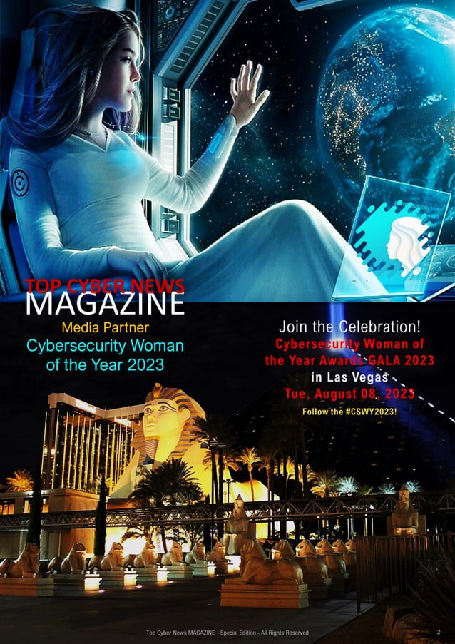 CSWY2023! Cybersecurity Woman of the Year. Top Cyber News MAGAZINE ...