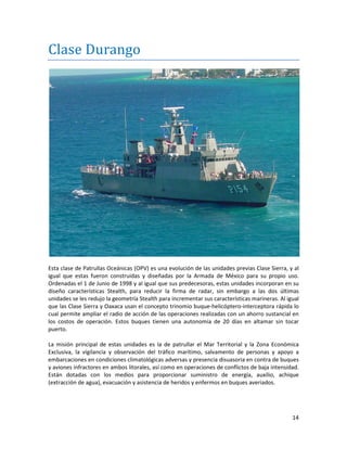 Listado de Buques de la Marina Armada de México | PDF