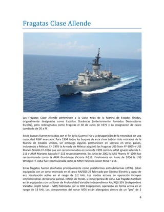 Listado de Buques de la Marina Armada de México | PDF